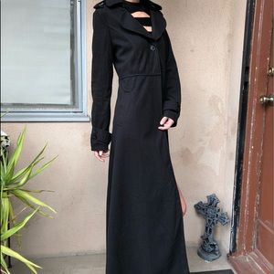 Jackets & Coats | Long Black Springfall Coat | Poshmark